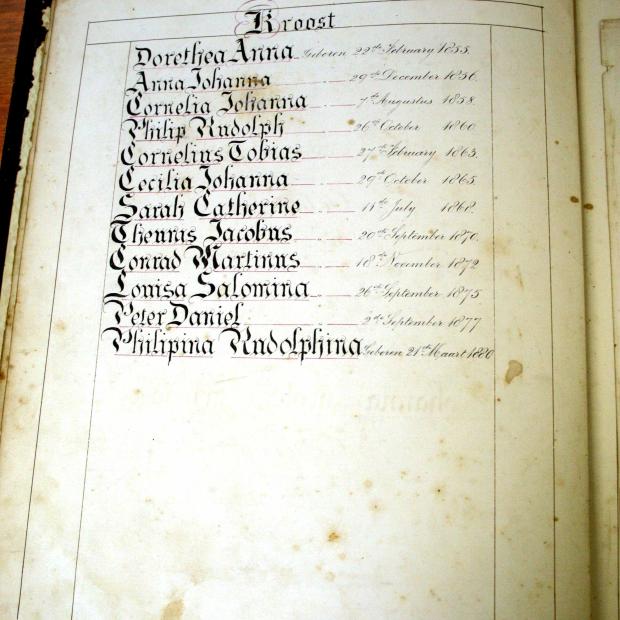 BOTHA Philip Rudolph, geboren 1832 en Johanna Jacoba VERMAAK, geboren ...